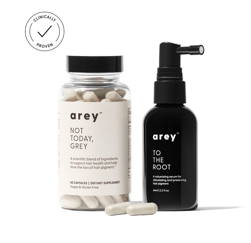 The System | Arey – Slow & Repigment Greys with Science-Backed Care