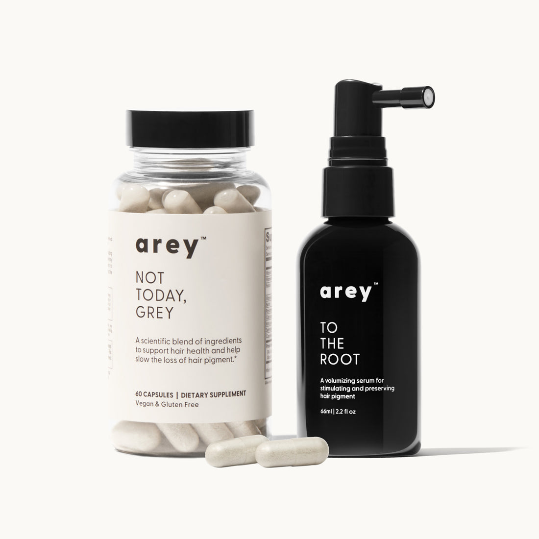 The System | Arey – Slow & Repigment Greys with Science-Backed Care