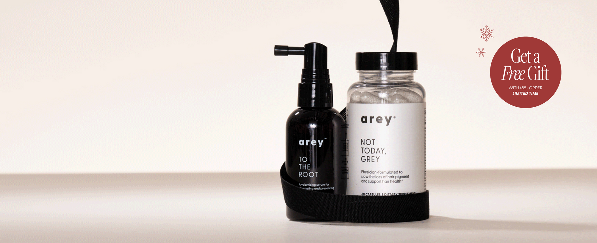 The System | Arey – Slow & Repigment Greys with Science-Backed Care